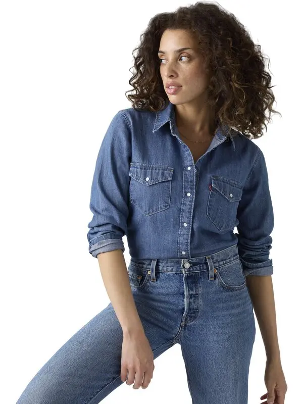 LEVI'S Iconic Western Denim Shirt - Going Steady
