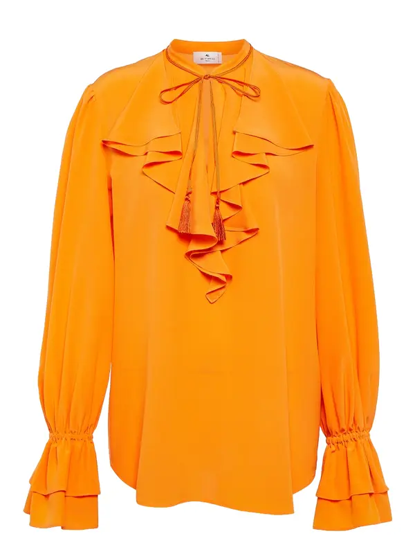 Etro Silk Blouse - Orange
