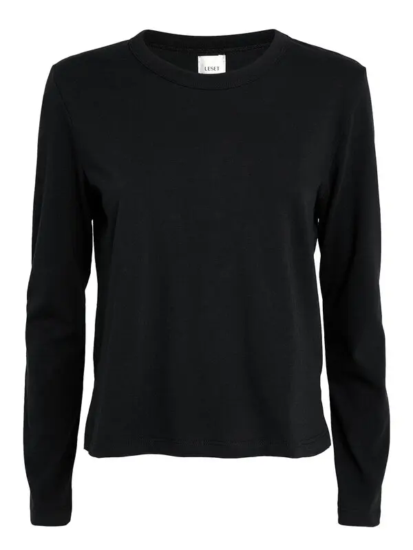 LESET Long-sleeved Maya T-shirt - Black
