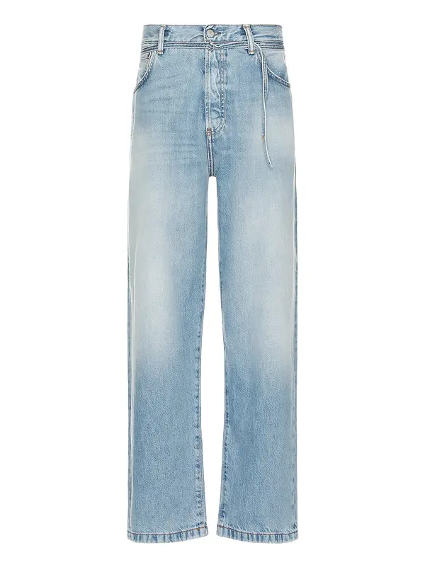Acne Studios 1991 Toj Vintage Straight Denim Jean - Light Blue
