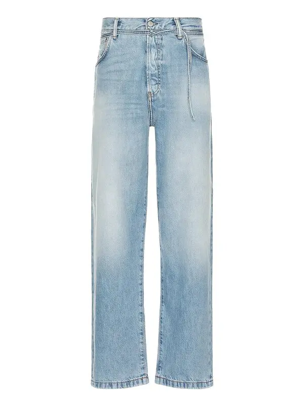 Acne Studios 1991 Toj Vintage Straight Denim Jean - Light Blue