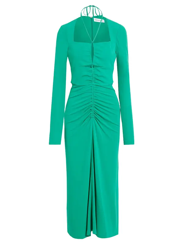 Rebecca Vallance Edie Jersey Midi Dress - Jade