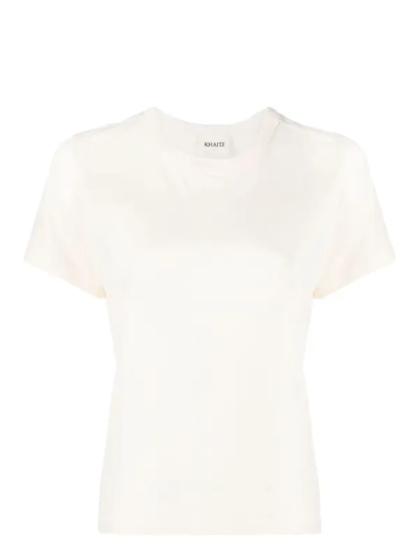 Khaite The Emmylou T-shirt - Neutrals