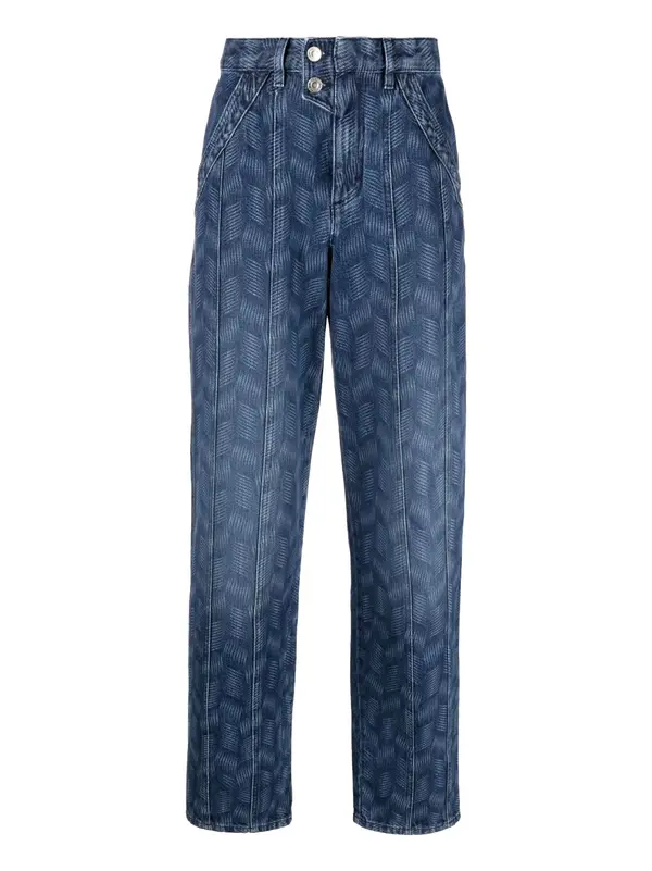 MARANT ETOILE Vimala Straight-leg Jeans - Blue