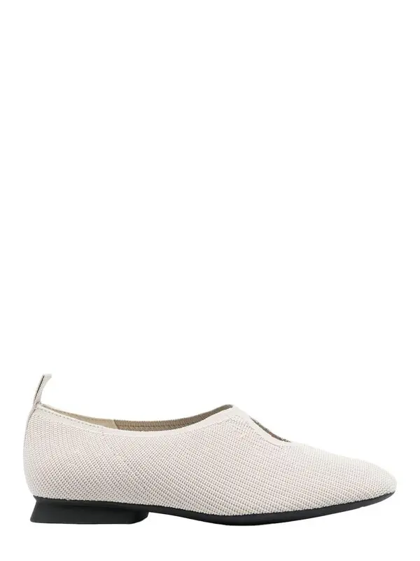 Camper Casi Myra Recycled-polyester Ballerina Shoes - Neutrals