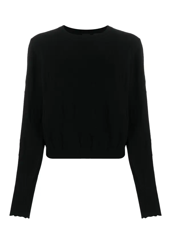 Pinko Crew-neck Cashmere Jumper - Black