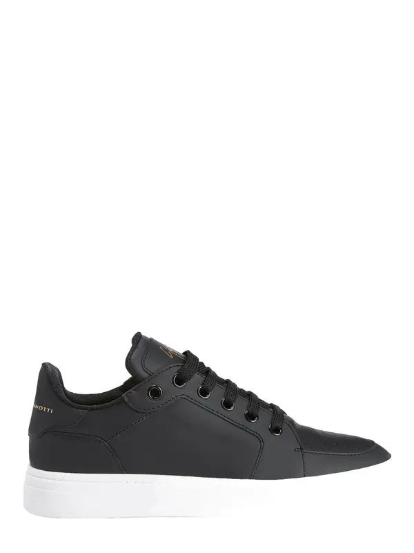 GIUSEPPE ZANOTTI Gz94 Leather Sneakers - Black