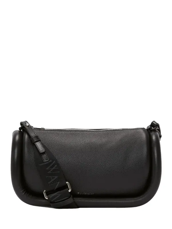 JW Anderson Bumper-15 Leather Crossbody Bag - Black