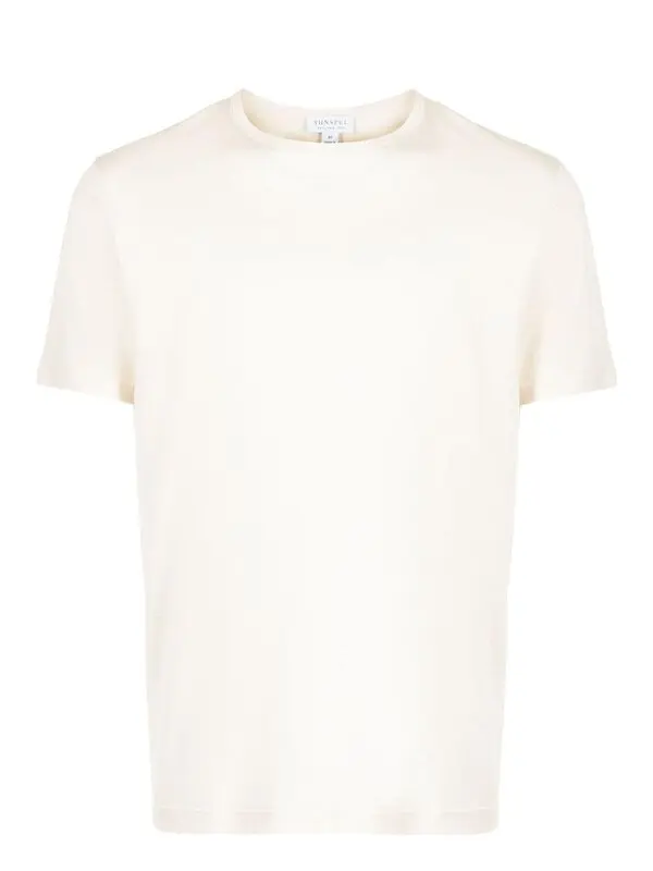 Sunspel Crew-neck Classic T-shirt - Neutrals