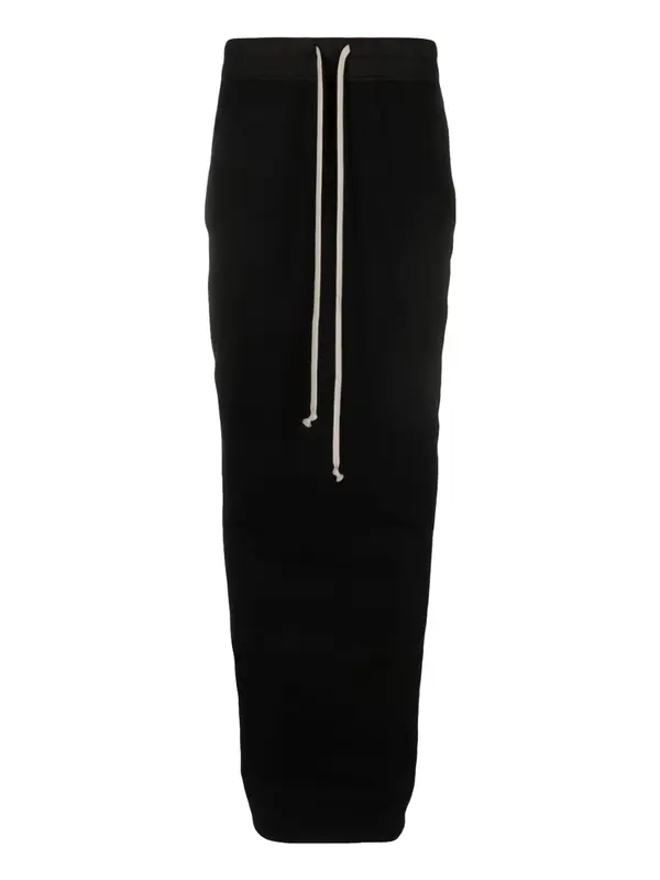 Rick Owens Pillar Maxi Skirt - Black