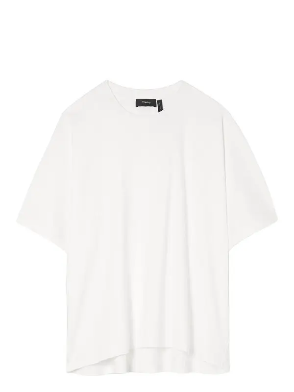 Theory - Oversized Cotton-Jersey T-Shirt