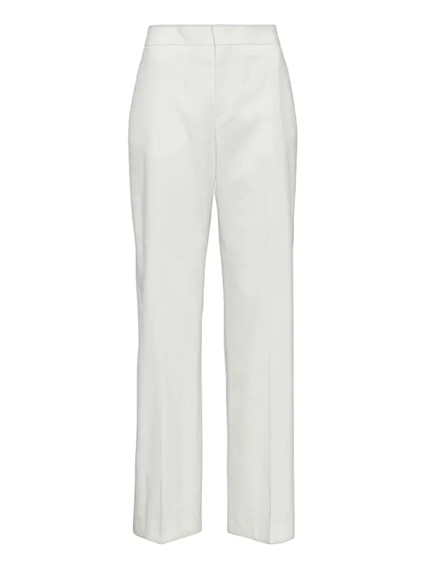 Isabel Marant Scarly Wide-leg Trousers - White