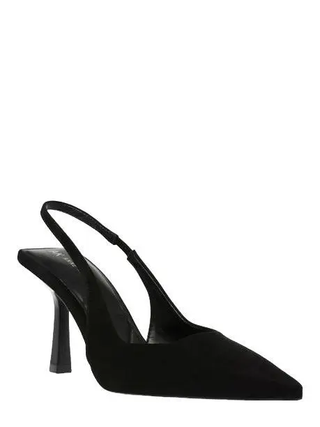 Anne Klein Indianna Slingback Pump - Black Fabric
