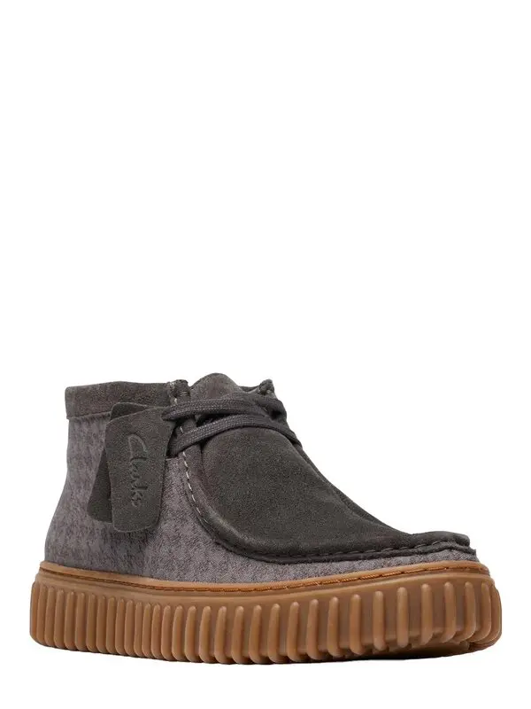 Clarks Torhill Hi Chukka Boot - Grey Combo