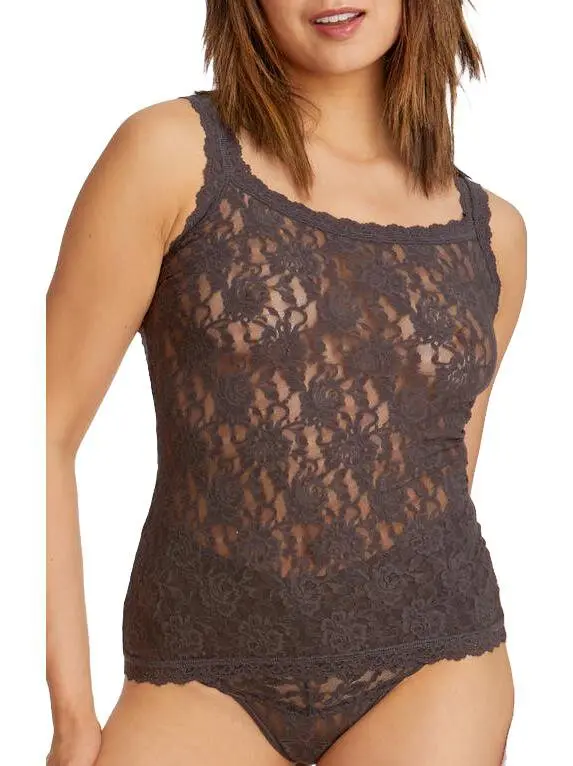 Hanky Panky Lace Camisole - Granite