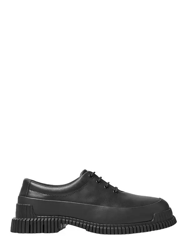 Camper Pix Lace Up Shoes - Black/black