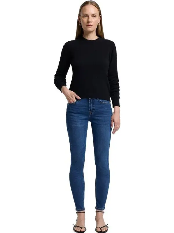 7 For All Mankind Bair Ankle Skinny - Denim