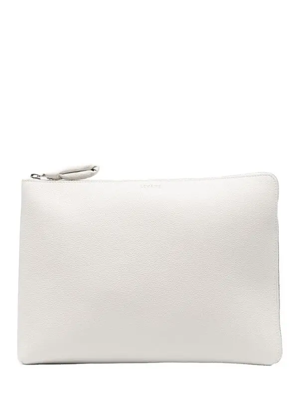 LEMAIRE Logo-embossed Document Holder - White
