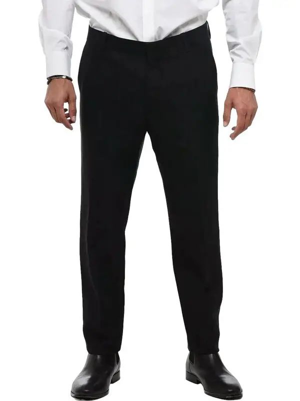 Alexander McQueen Tapered Tailored Trousers - Black