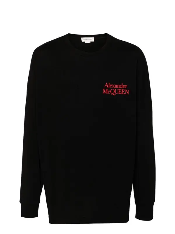 Alexander McQueen Logo-print T-shirt - Black