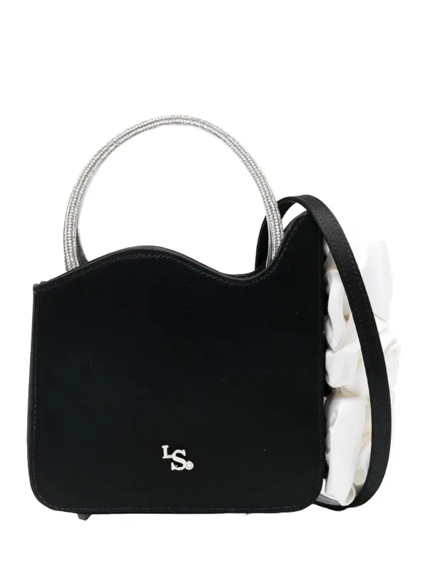 LE SILLA Rhinestone-embellished Mini Bag - Black