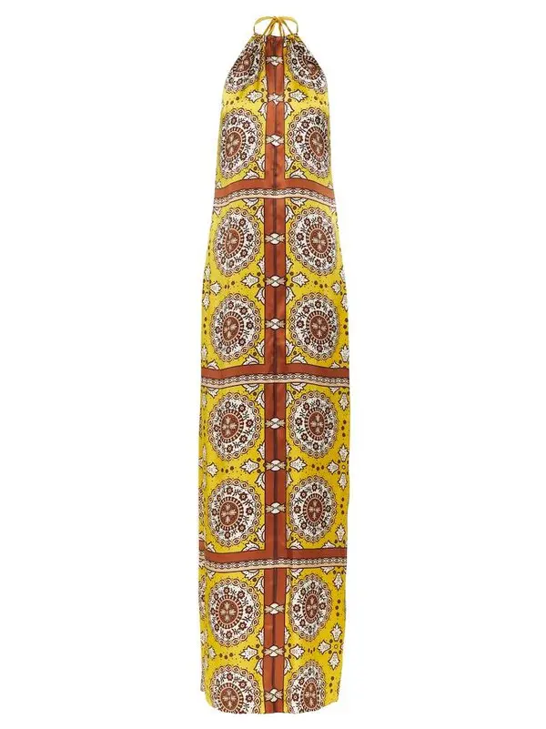 NILI LOTAN Rigel Printed Maxi Dress - Multicoloured