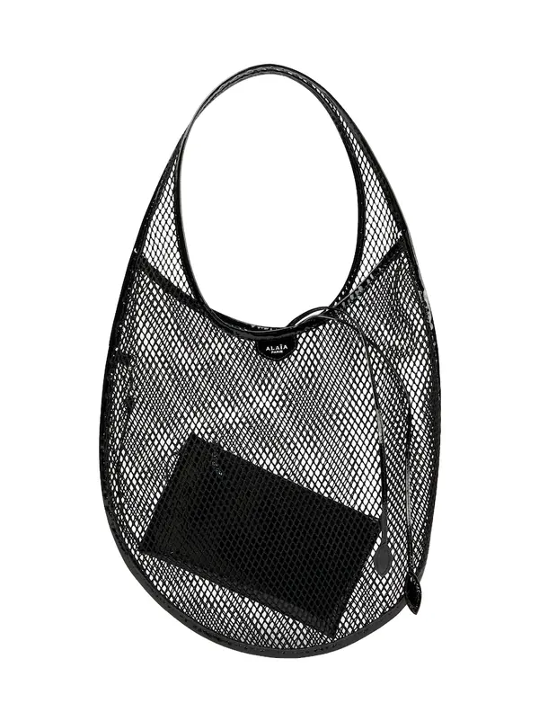 Alaïa Medium Mesh Tote - Black