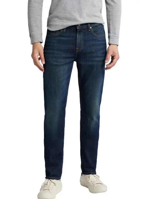 7 For All Mankind Slimmy Squiggle Slim Fit Jeans - Sirocco