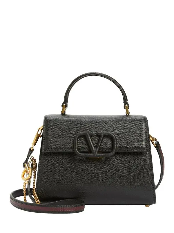 Valentino Garavani Vsling Top Handle Bag - R82 Nero/rubin
