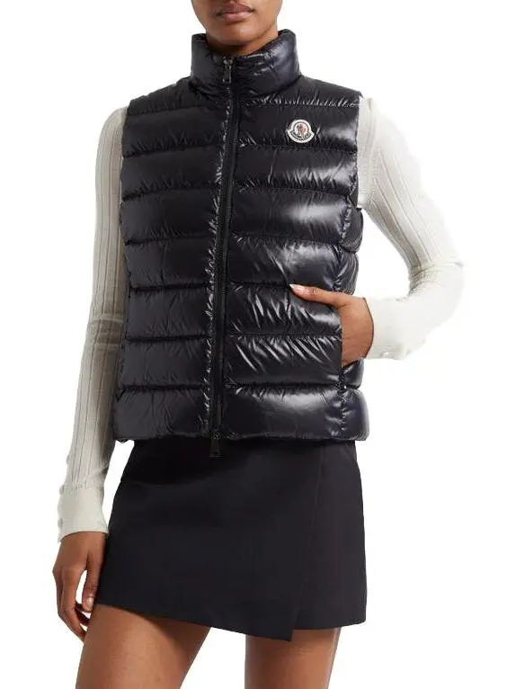 Moncler Ghany Puffer Vest - Dark Black