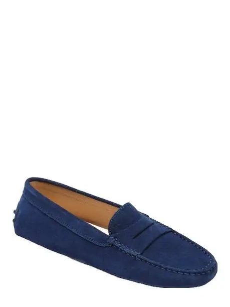 TOD'S Gommini Driving Loafers - Dark Blue