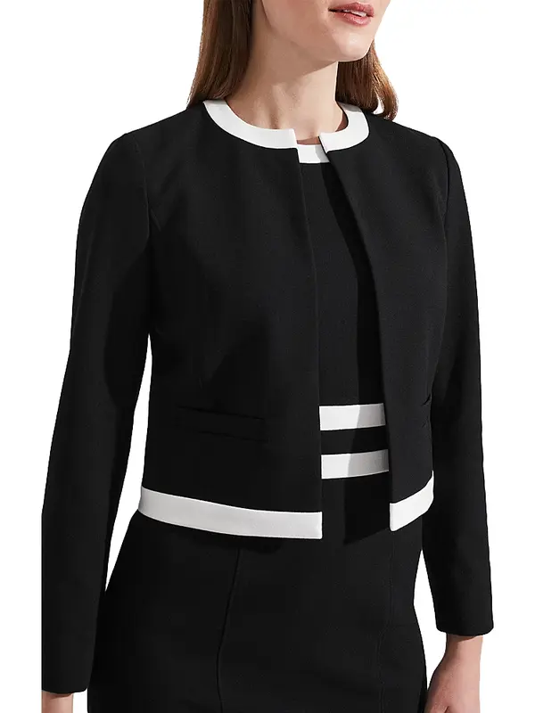 HOBBS LONDON Suri Jacket - Black Ivory