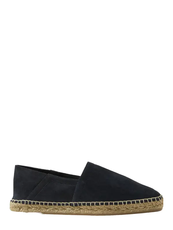 TOM FORD Barnes Collapsible-heel Suede Espadrilles - Blue