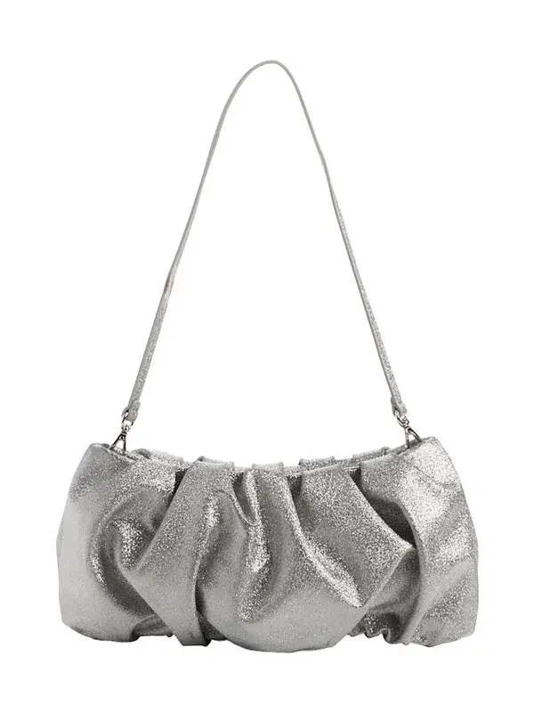 Staud Beaded Bean Bag - Silver