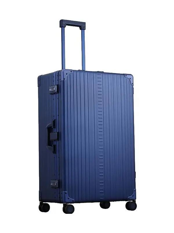 ALEON Aluminum Macro Wheeled Trunk - Blue