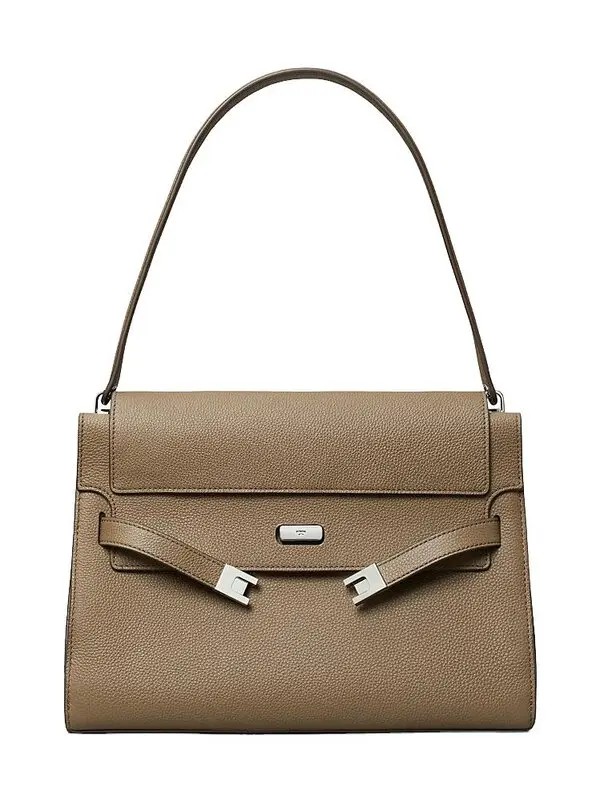 Tory Burch Lee Radziwill Large Shoulder Bag - Wild Mushroom
