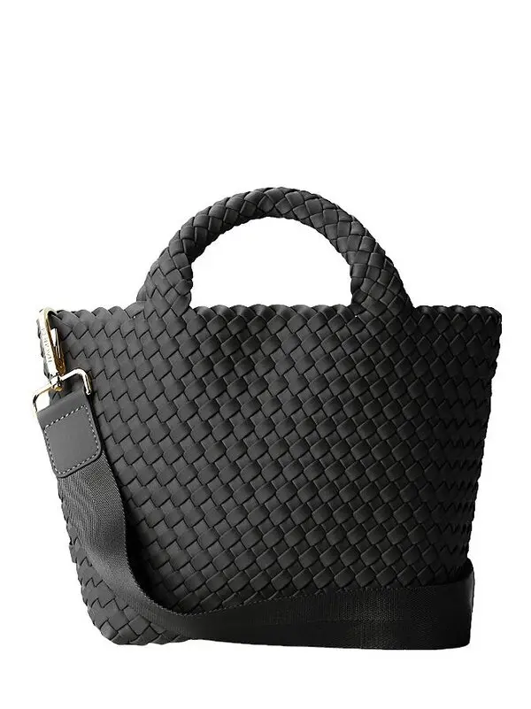 NAGHEDI St. Barths Small Woven Tote - Olea