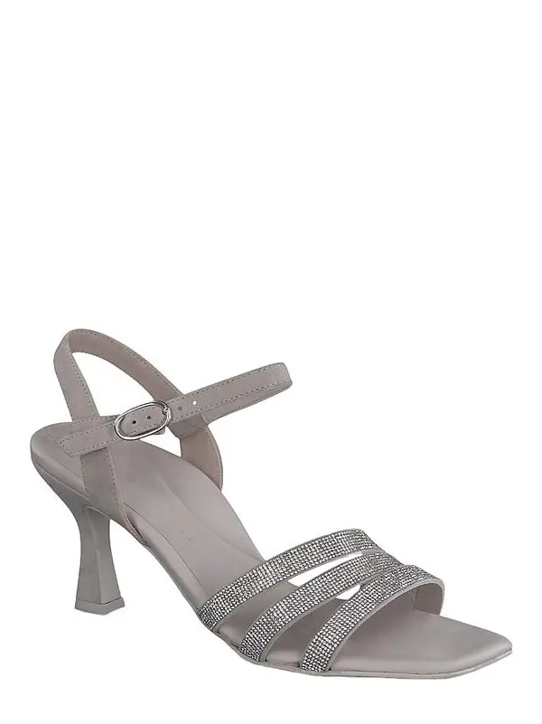 NARS Radiance High Heel Sandals - Stone Suede