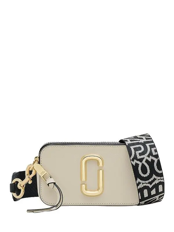 Marc Jacobs Snapshot Bag - Cloud White Multi/gold