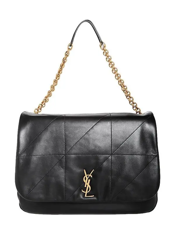 Saint Laurent Jamie 4.3 Shoulder Bag - Nero Leather/gold