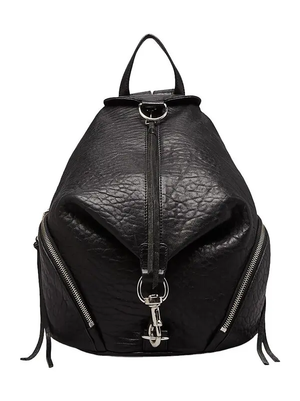 Rebecca Minkoff Julian Backpack - Black/silver