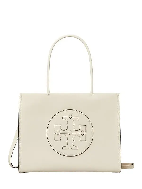 Tory Burch Ella Small Tote - Warm White