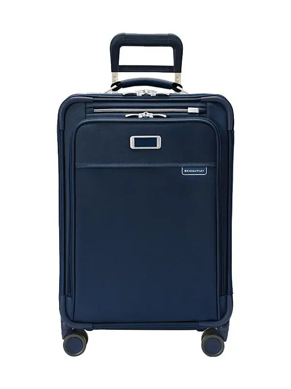 Briggs & Riley Baseline Essential Carry On Spinner Suitcase - Navy