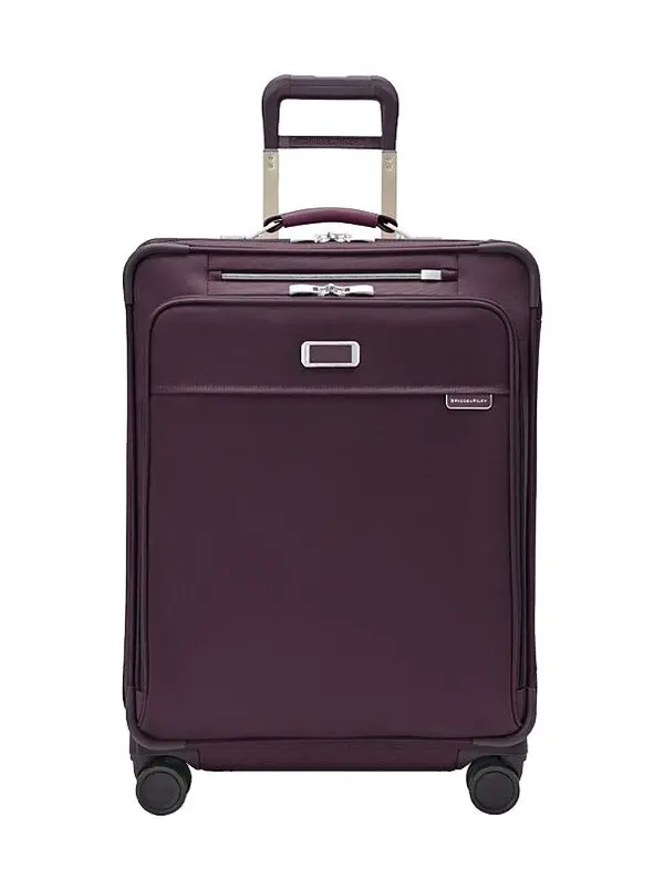 Briggs & Riley Medium Expandable Spinner Suitcase - Plum