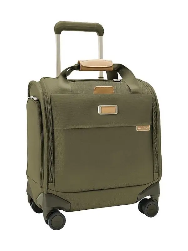 Briggs & Riley Baseline Cabin Spinner Suitcase - Olive