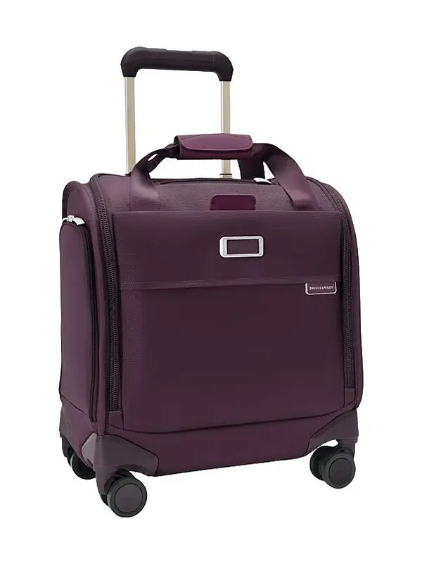 Briggs & Riley Baseline Cabin Spinner Suitcase - Plum