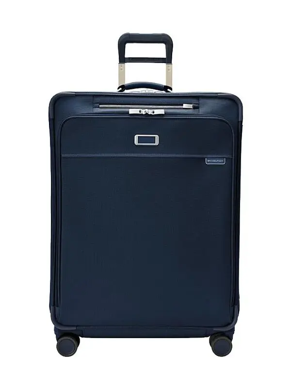 Briggs & Riley Baseline Large Expandable Spinner Suitcase - Navy