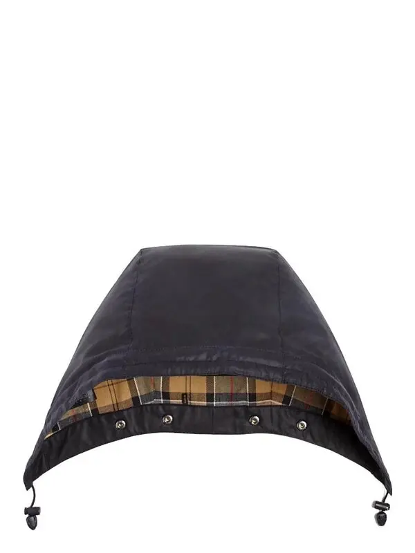 Barbour Waxed Cotton Hood - Navy