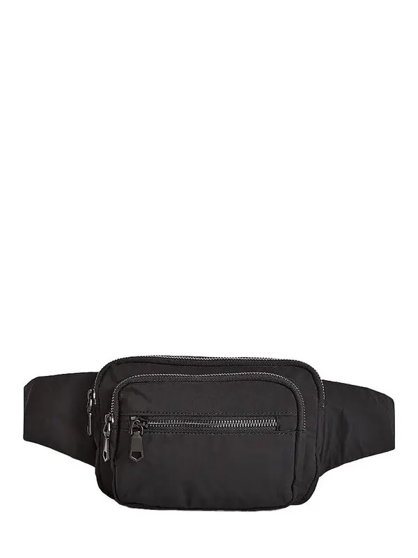 SOL AND SELENE Hip Hugger Belt Bag - Black/black