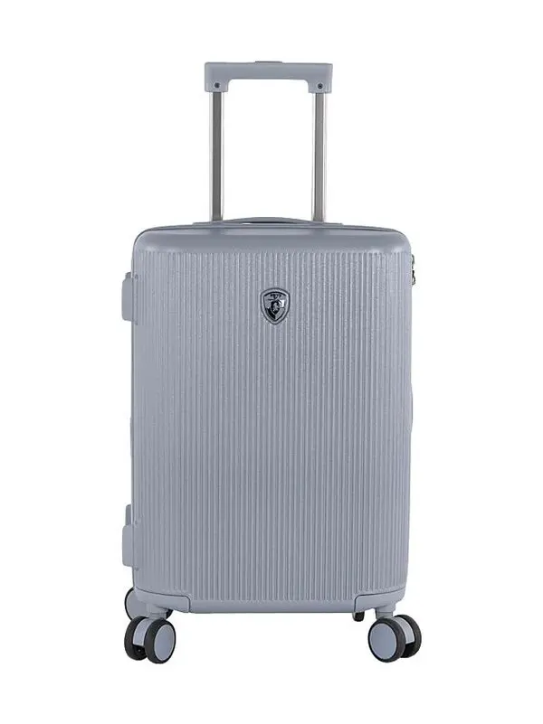HEYS Carry On Spinner Suitcase - Glacier Gray